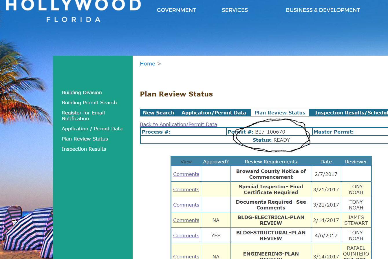 40 Year Re-Certification: Initial Building Permit APPROVED | Aquarius ...